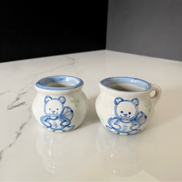 MA Hadley | Dining | Mini Creamer Sugar Set Teddy Bear By Ma Hadley ...